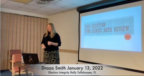 Draza Smith Tallahassee, FL Election Integrity Rally - The People's Audit